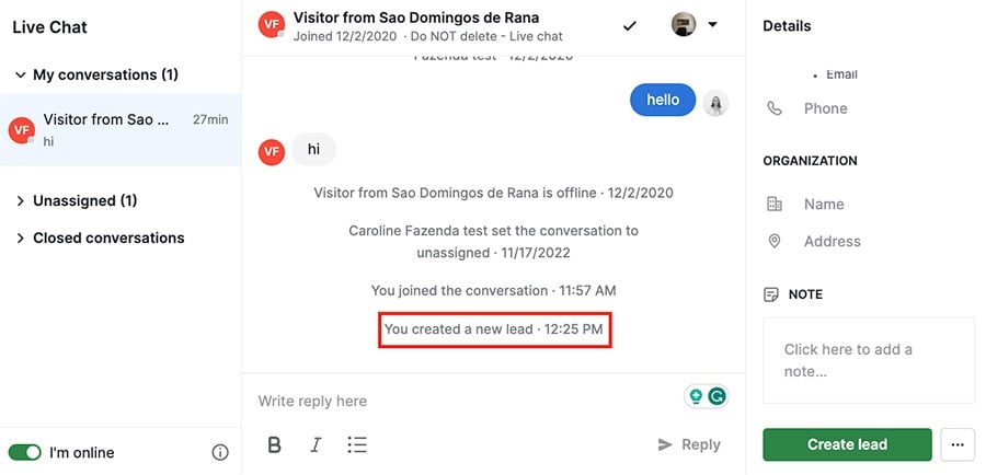 Live Chat - Knowledge Base | Pipedrive